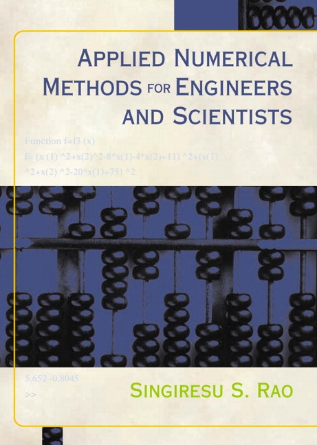 Applied Numerical Methods for Engineers and Scientists – Adams Book Company